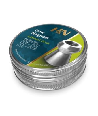 H&N Crow Magnum 6.35mm | H&N top kwaliteit luchtbuks kogeltjes