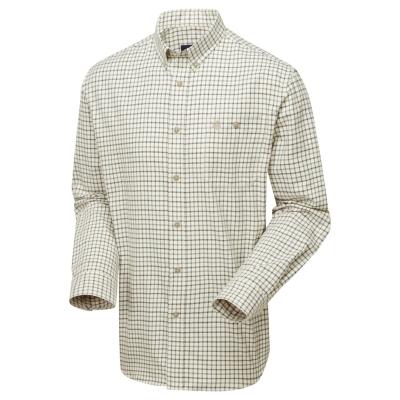 ShooterKing Pheasant Flannel Hemd Beige Groen